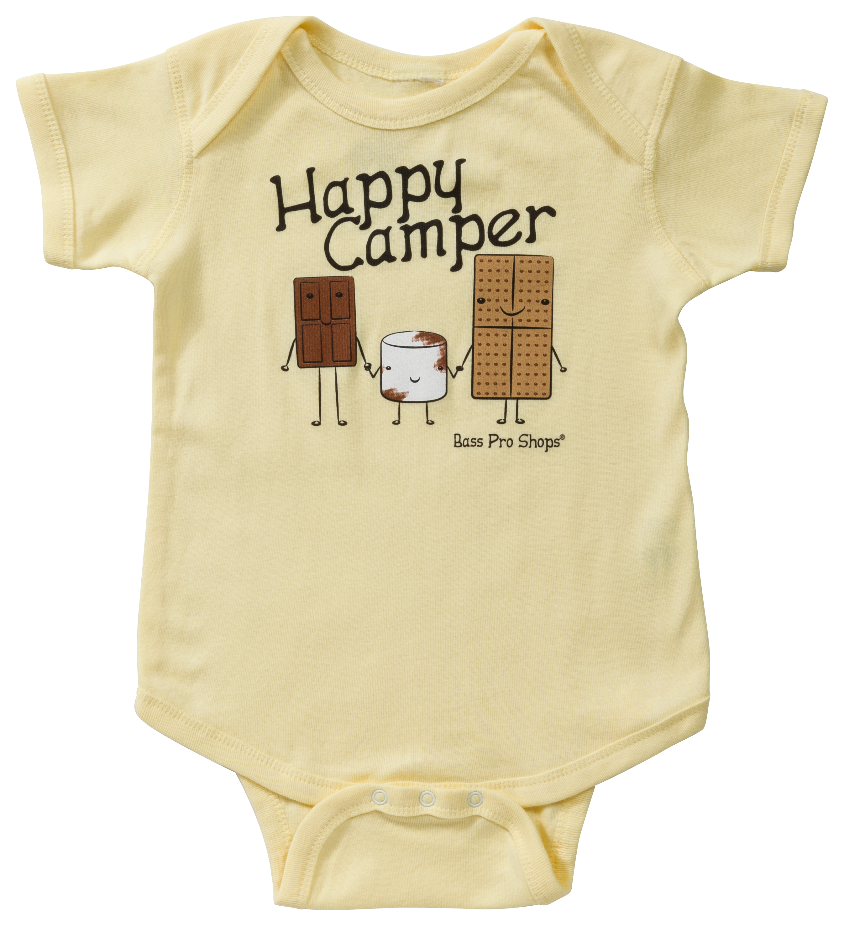 Bass Pro Shops Happy Camper Bodysuit for Babies | Bass Pro Shops